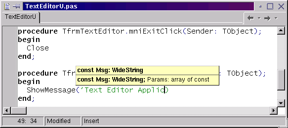 Kylix Tutorial Part 2
